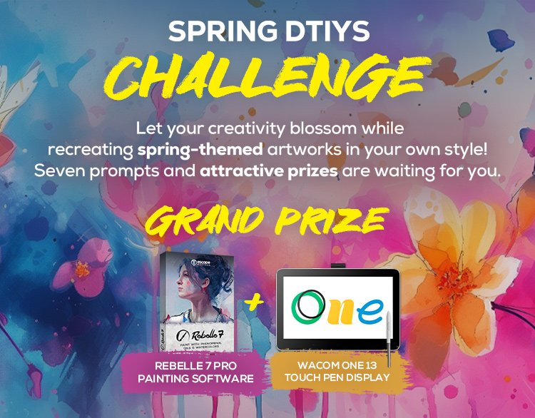 Spring Draw This In Your Style Challenge Blog Escape